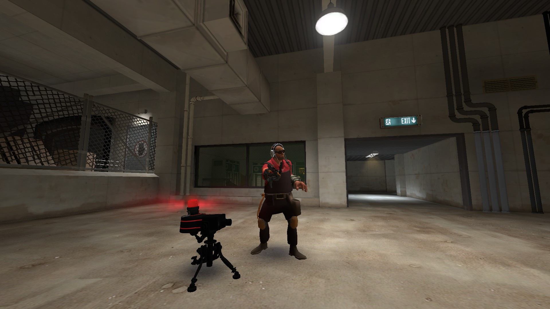 Neon Minisentry *animated* [Team Fortress 2] [Mods]