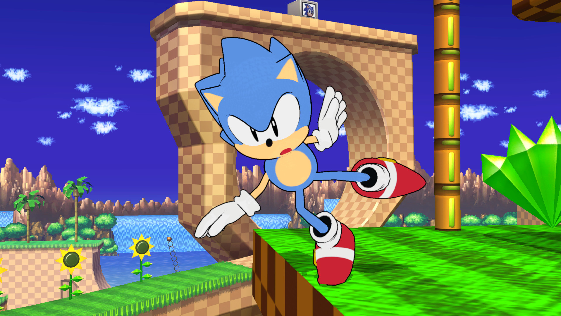 Mania Sonic Mod for Super Smash Bros. Ultimate | SSBU Mods