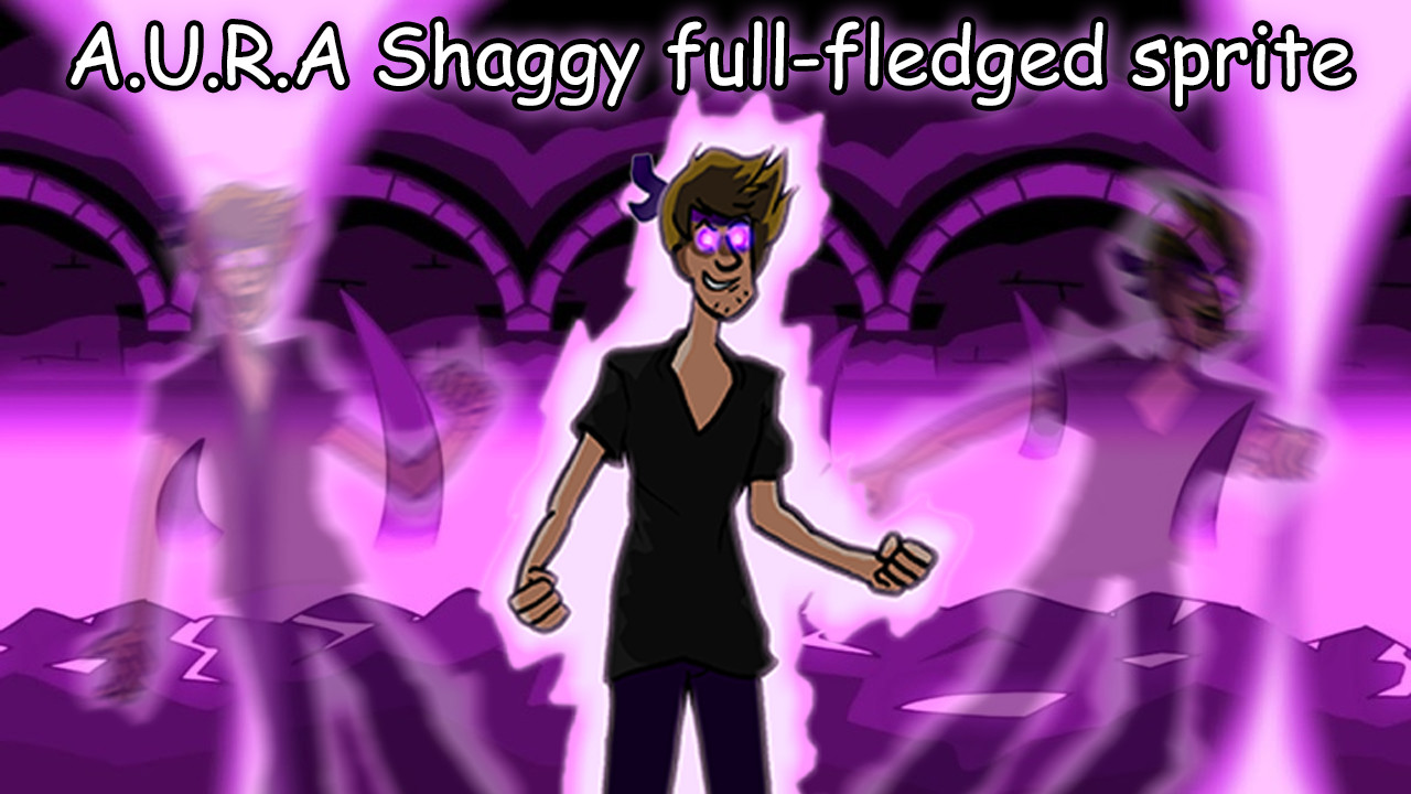 A.U.R.A WB Shaggy full-fledged sprite Mod for Friday Night Funkin ...