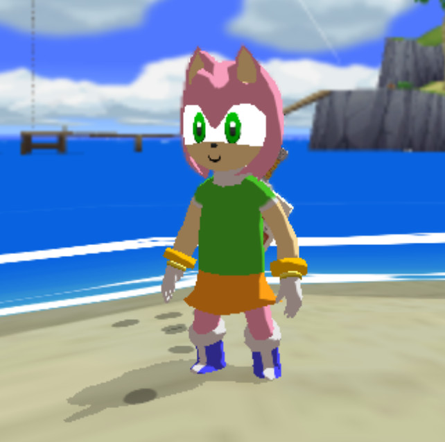 Amy Rose Mod for The Legend of Zelda: The Wind Waker | Wind Waker Mods