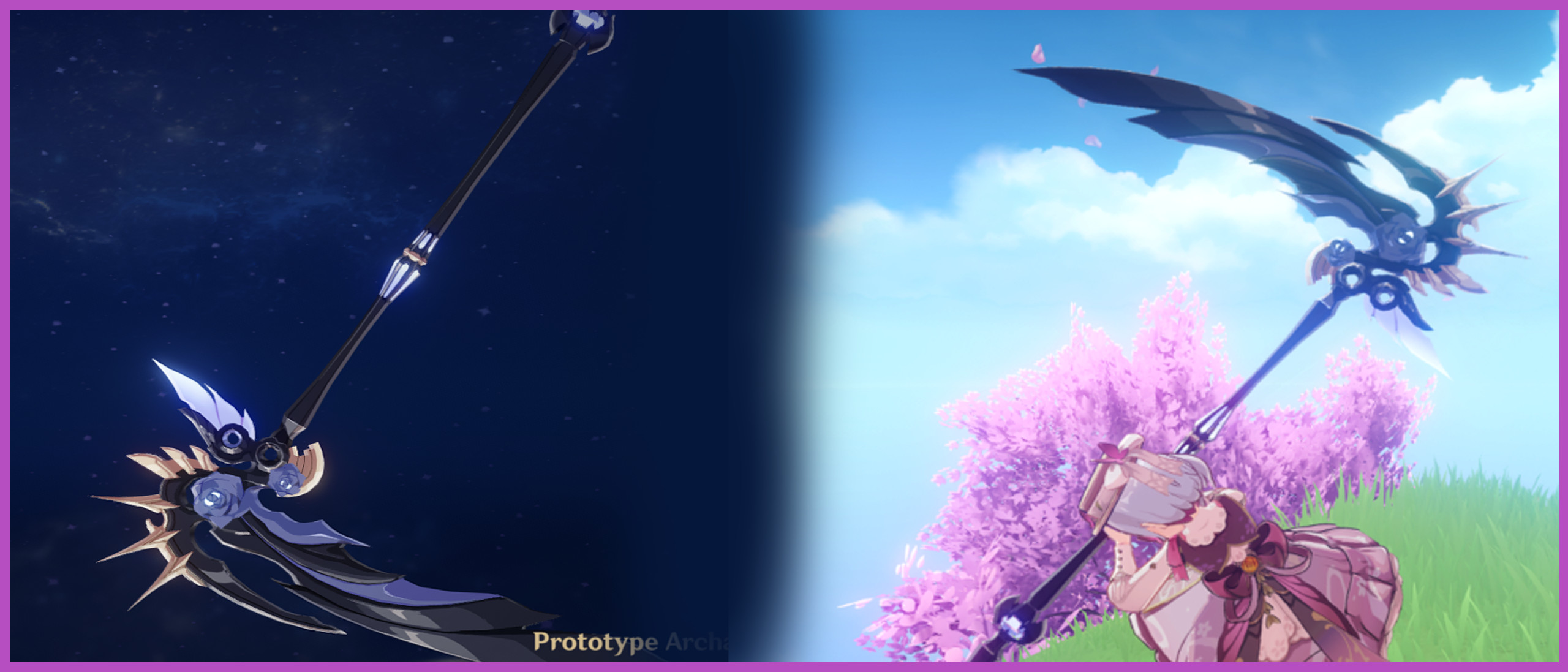 Iris of Helheim over Prototype Archaic Mod for Genshin Impact | GI Mods