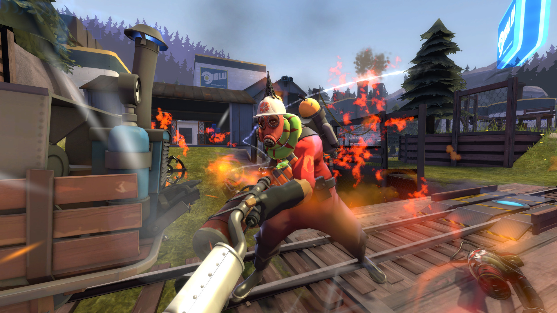 Pyro With Clear Goggles (Casual Compatible!) Mod for Team Fortress 2 ...