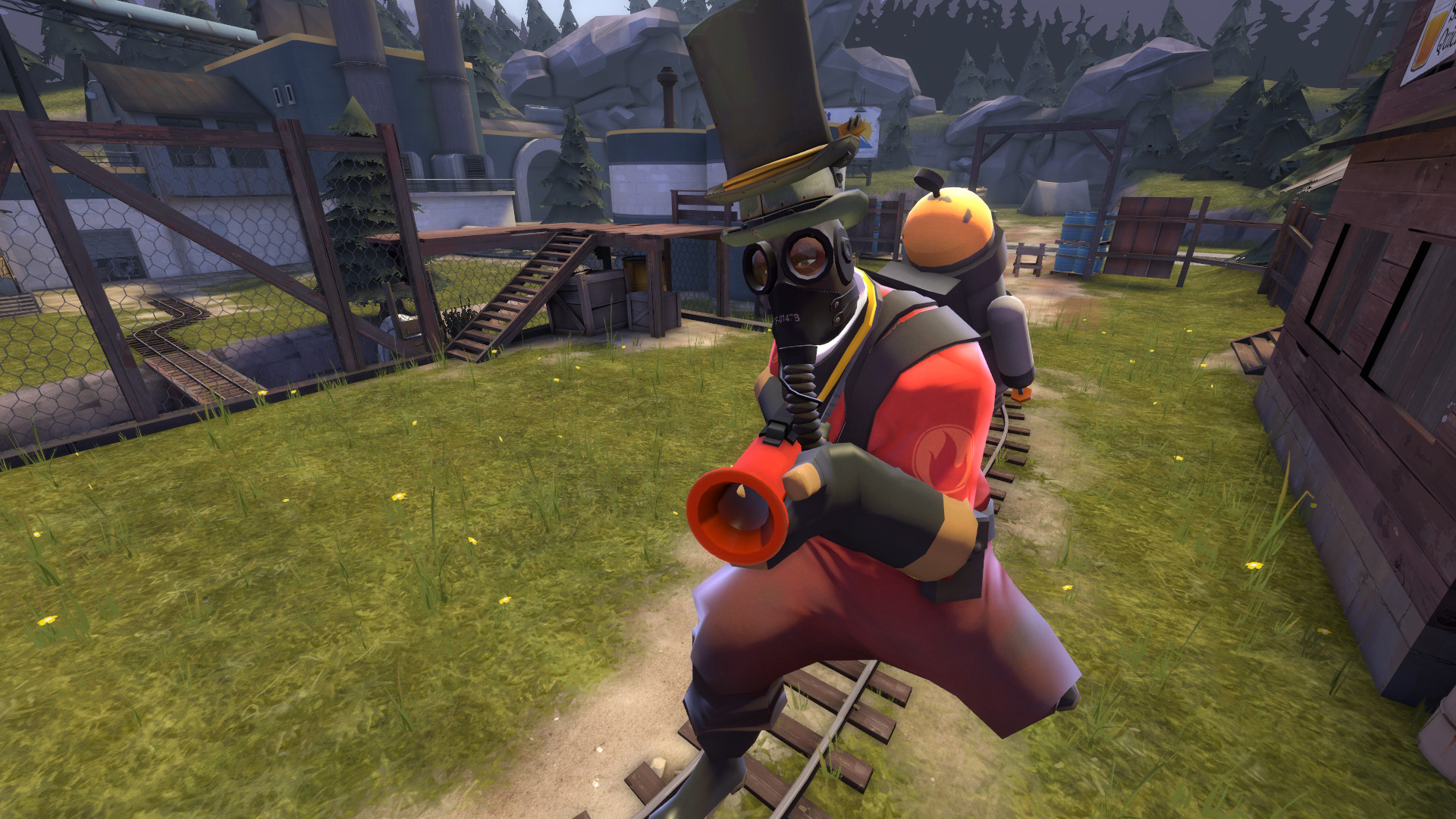 Pyro With Clear Goggles (Casual Compatible!) Mod for Team Fortress 2 ...