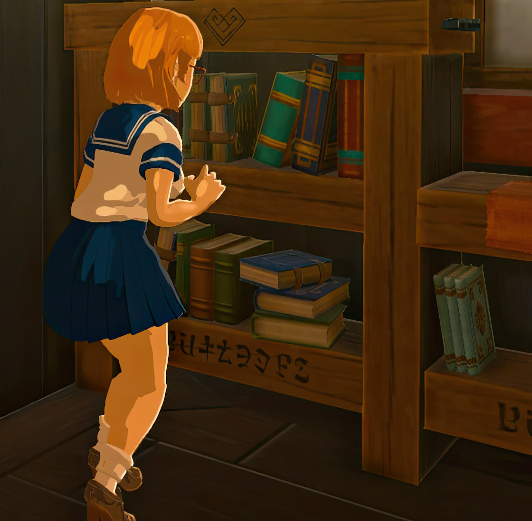 Linkle Old High School Uniform [The Legend of Zelda: Breath of the Wild ...