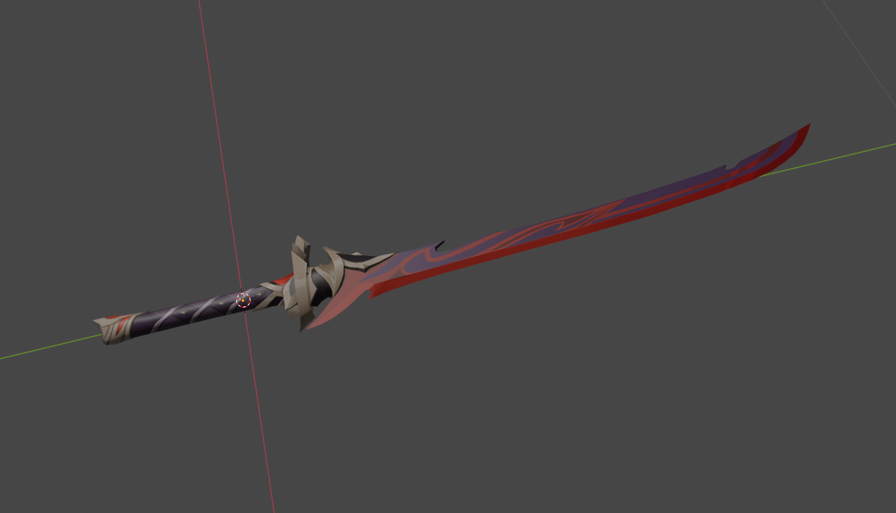 Kagotsurube Isshin over Mistsplitter Mod for Genshin Impact | GI Mods