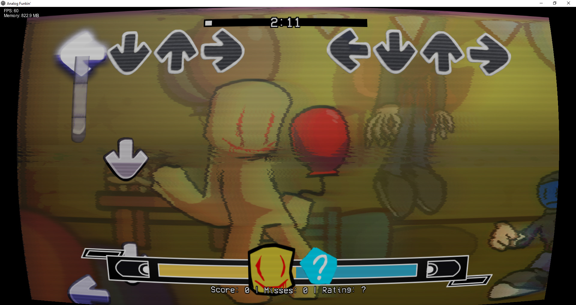 Analog funkin MatRisti Reskin Mod for Friday Night Funkin' | FNF Mods