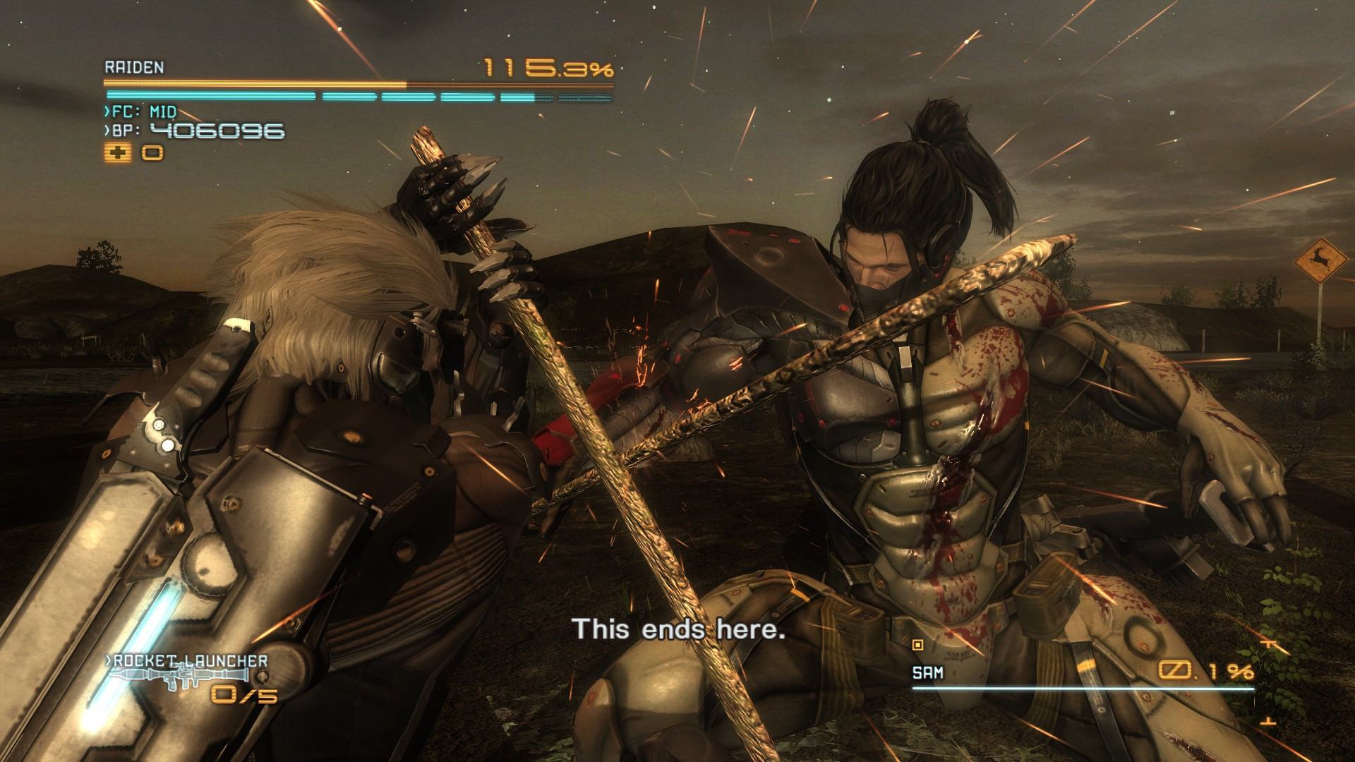 MGR : Stick Fight [Metal Gear Rising: Revengeance] [Mods]