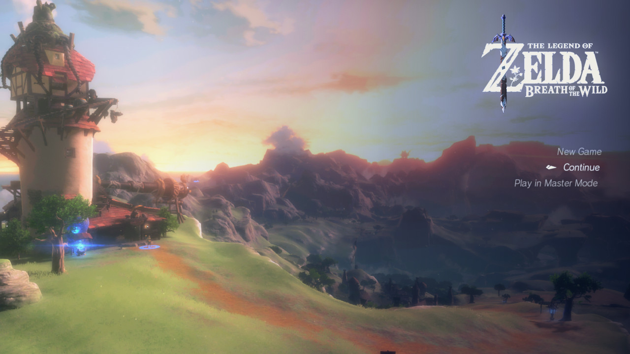 Sunset Title Screens Mod for The Legend of Zelda: Breath of the Wild ...