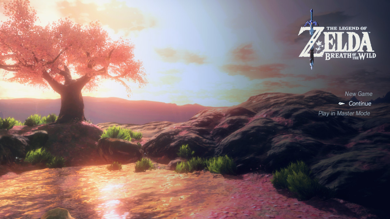 Sunset Title Screens Mod for The Legend of Zelda: Breath of the Wild ...
