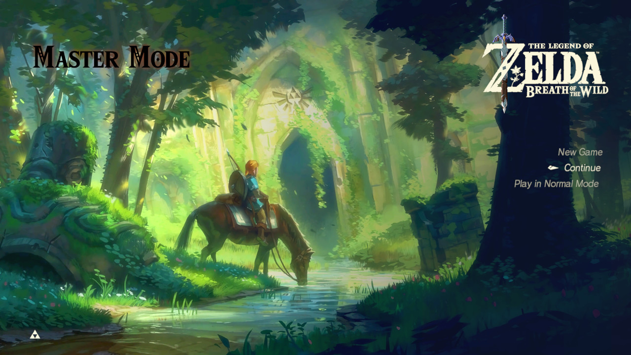 Fanart Title Screens Mod for The Legend of Zelda: Breath of the Wild ...