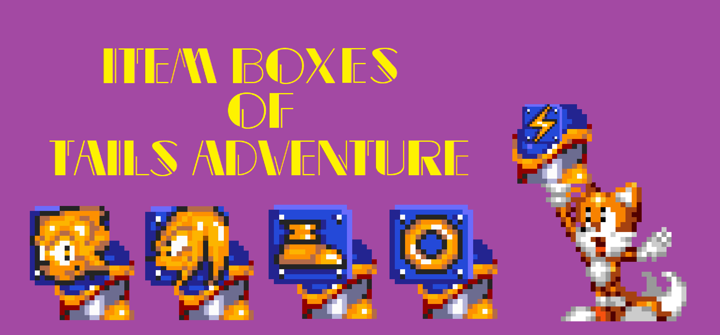 Item Boxes - Tails Adventure Mod for Sonic 3 A.I.R. | S3AIR Mods