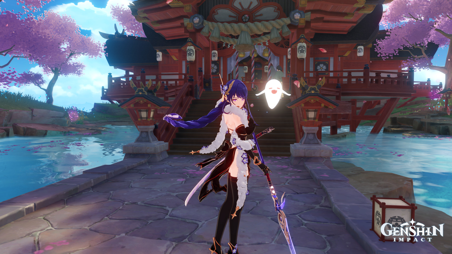 Elegant Raiden Shogun - Black Dress Mod for Genshin Impact | GI Mods