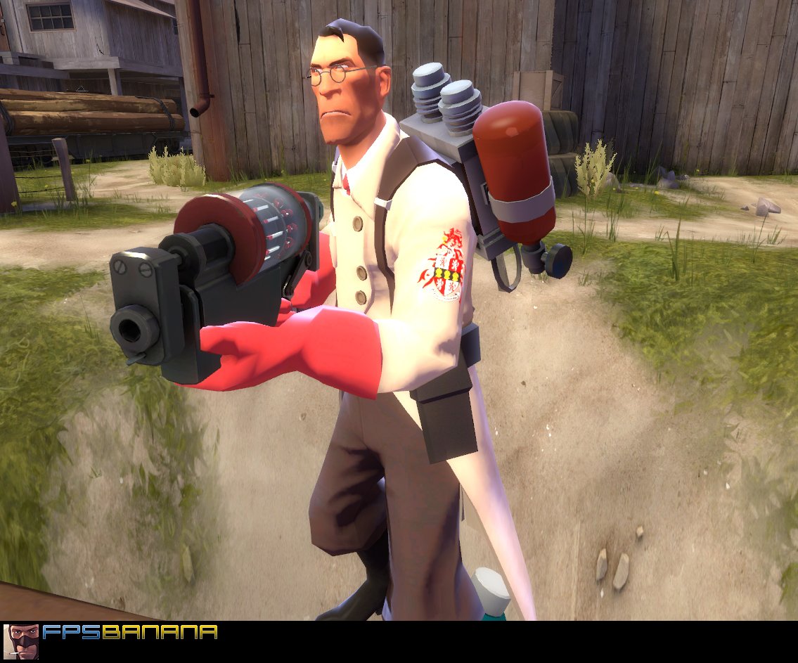 medic coat of arms reskin V2 [Team Fortress 2] [Mods]