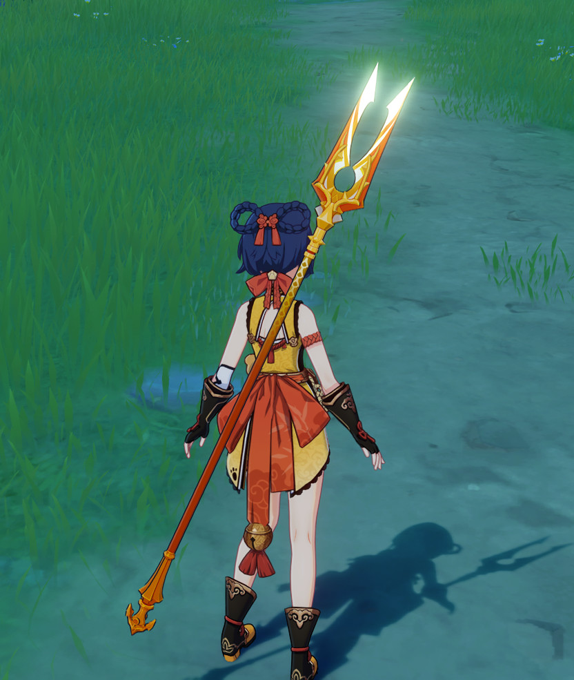 Red The Catch Mod for Genshin Impact | GI Mods