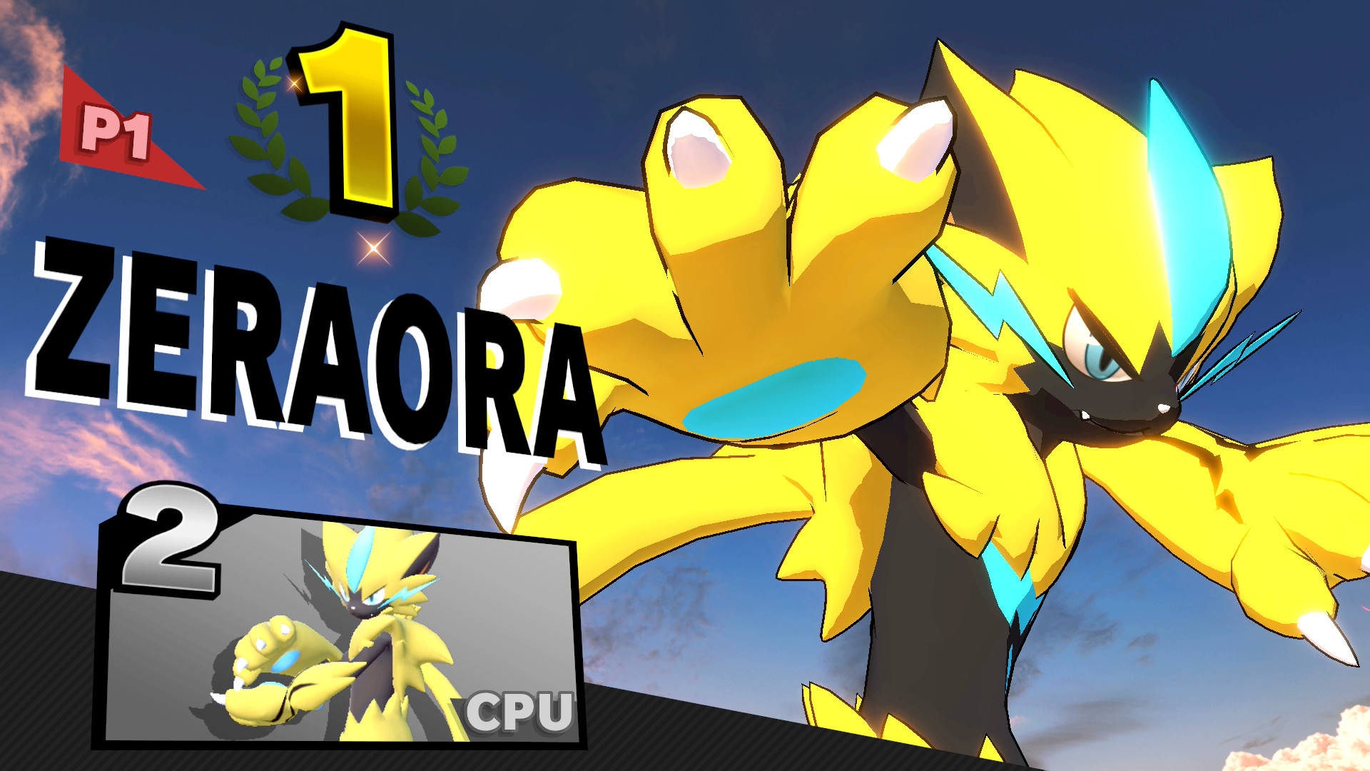 Zeraora Mod for Super Smash Bros. Ultimate | SSBU Mods