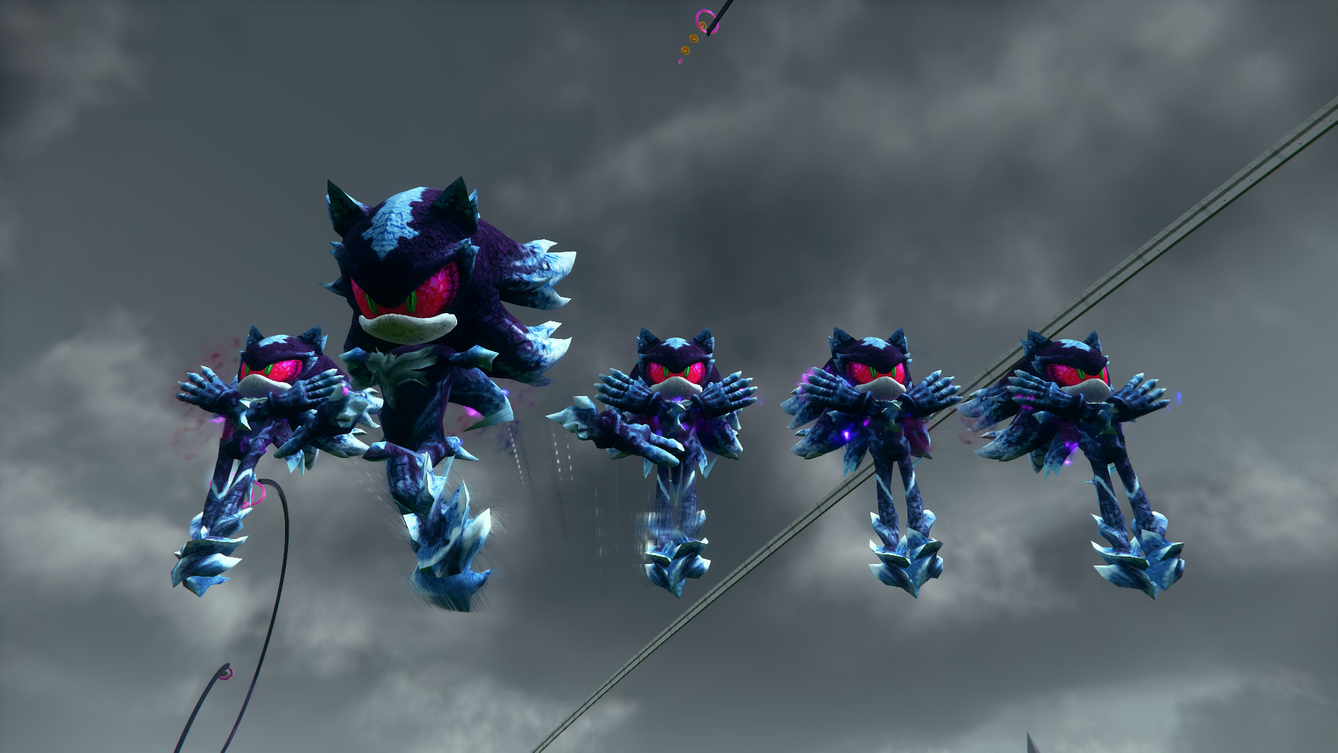 Mephiles Over Master Ninja Mod for Sonic Frontiers | Frontiers Mods