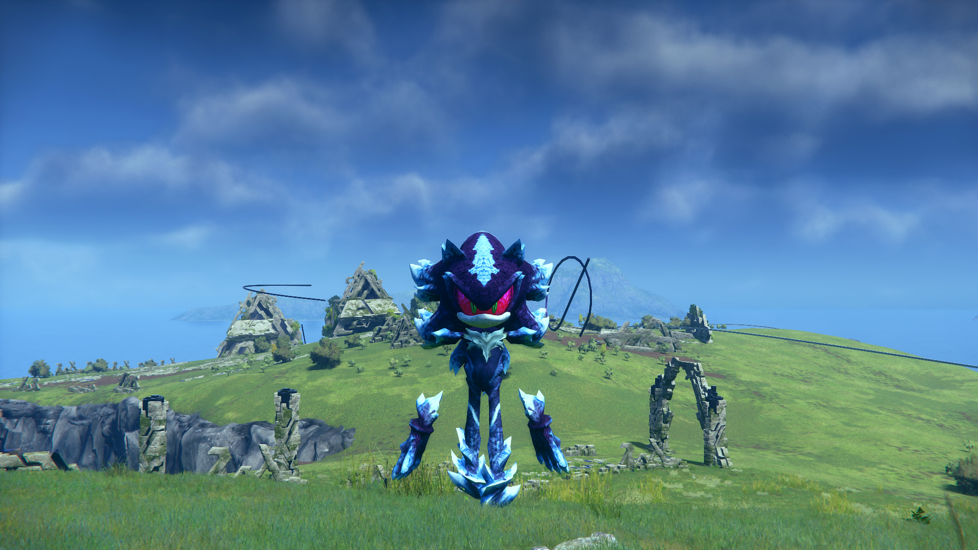 Mephiles Over Master Ninja Mod for Sonic Frontiers | Frontiers Mods