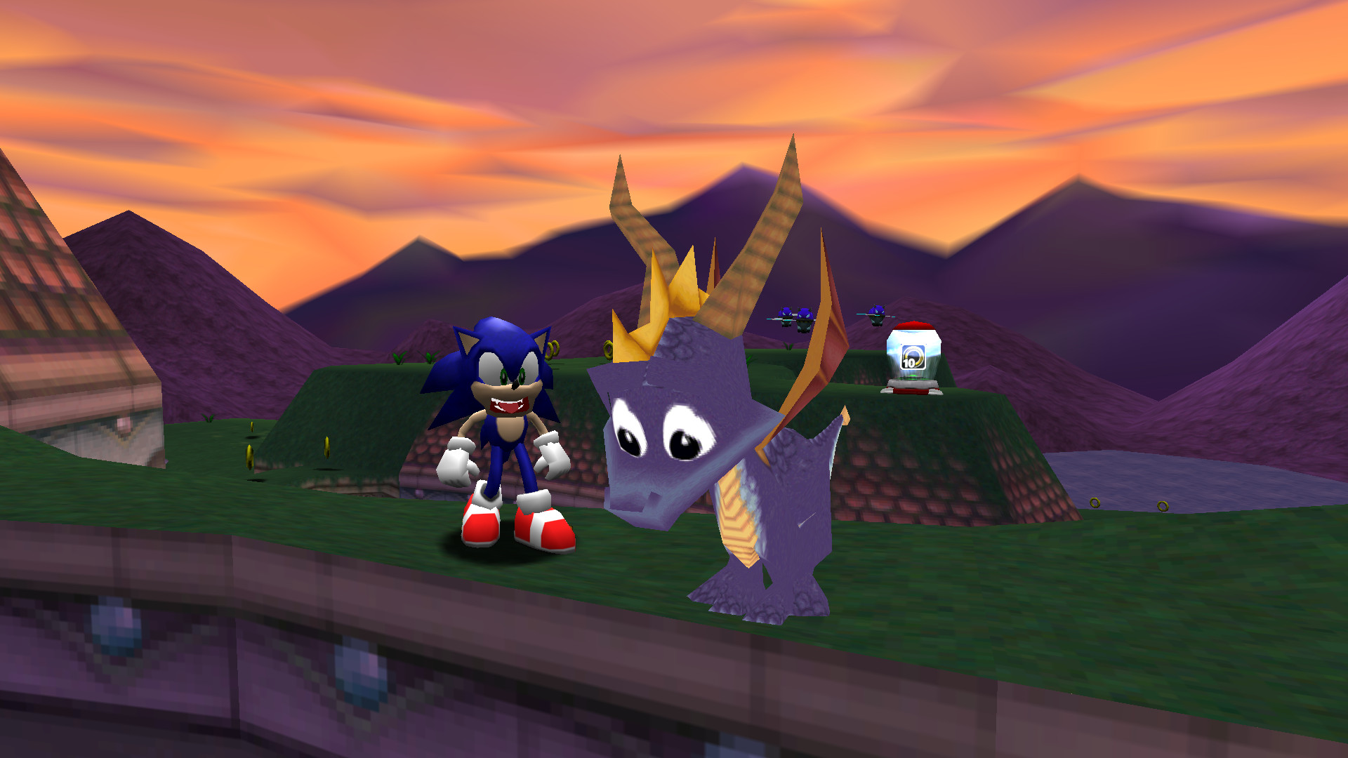Town Square [Sonic Adventure DX] [Mods]