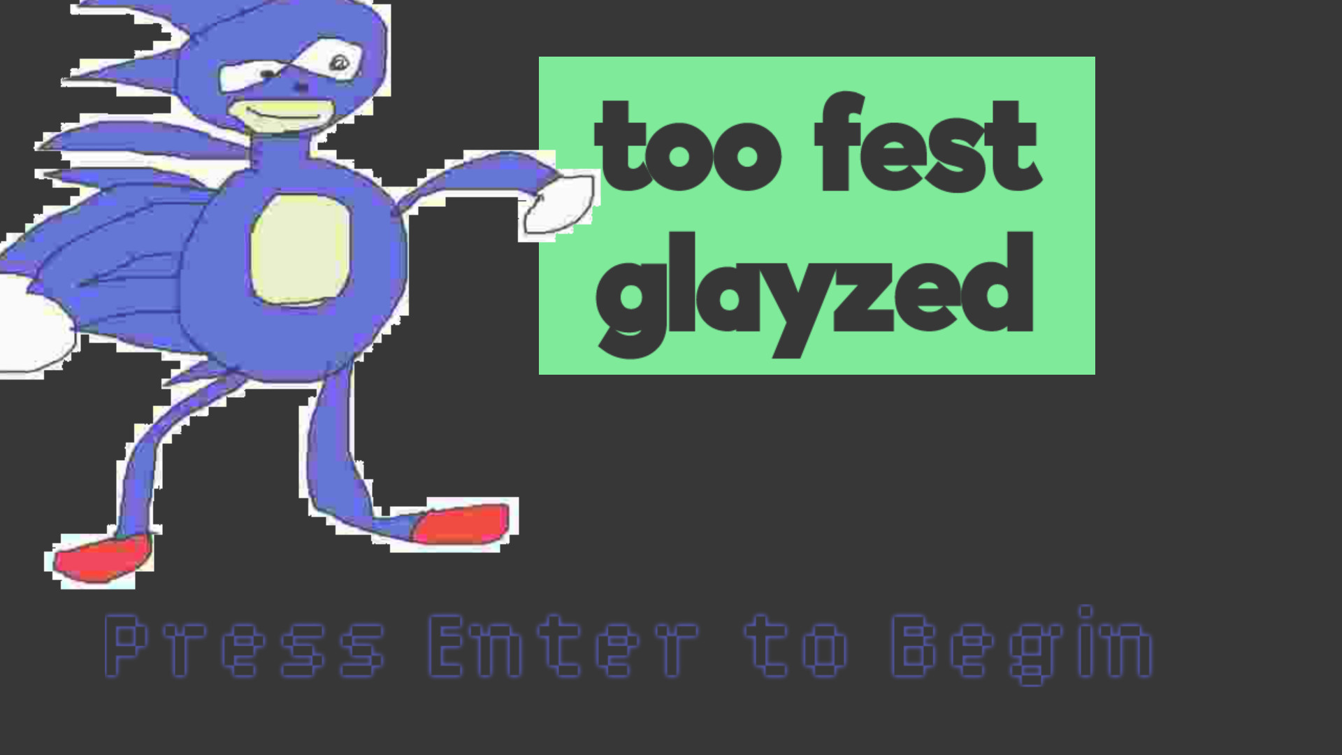 TOO FEST GLAYZED RECREATION Mod for Friday Night Funkin' | FNF Mods