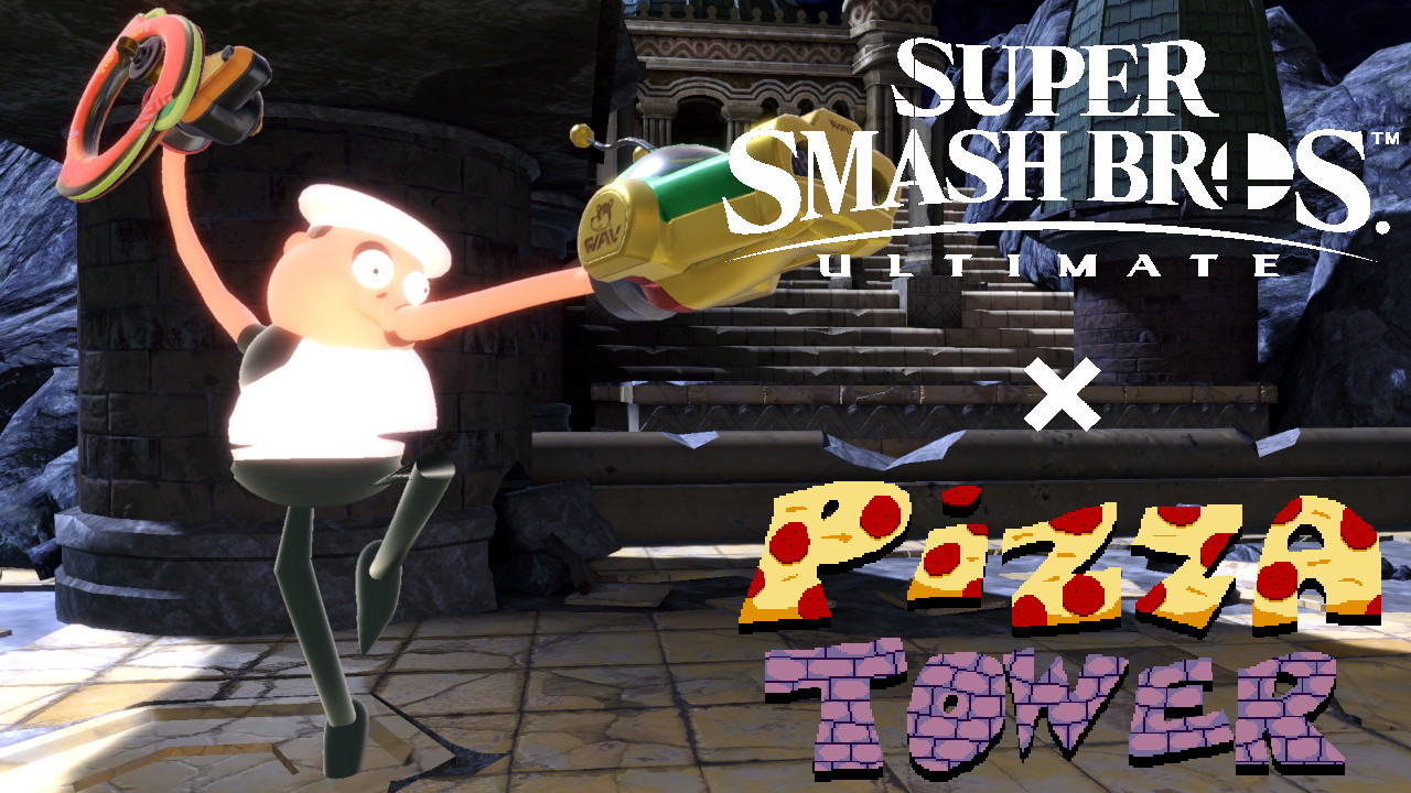 Fake Peppino Mod for Super Smash Bros. Ultimate | SSBU Mods