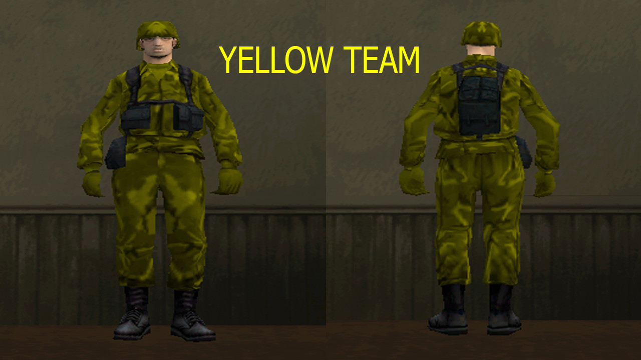 Colored Teams (army) [Grand Theft Auto: San Andreas] [Mods]