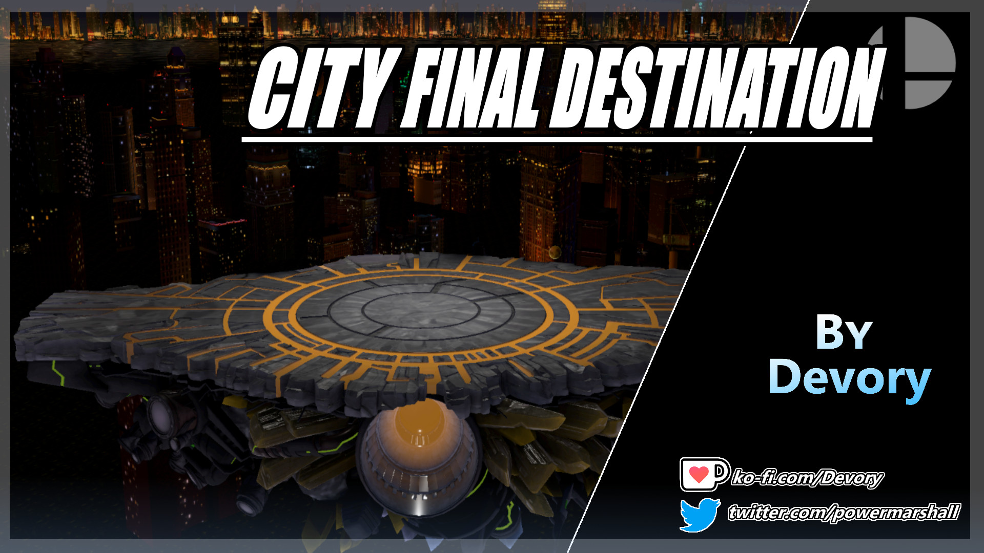 City Final Destination Mod for Super Smash Bros. Ultimate | SSBU Mods