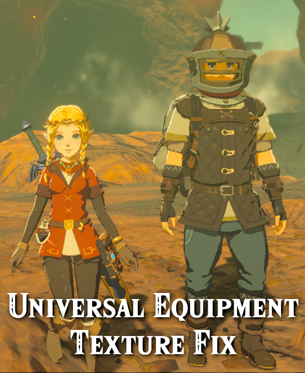 Universal Equipment Texture Fix Mod for The Legend of Zelda: Breath of ...