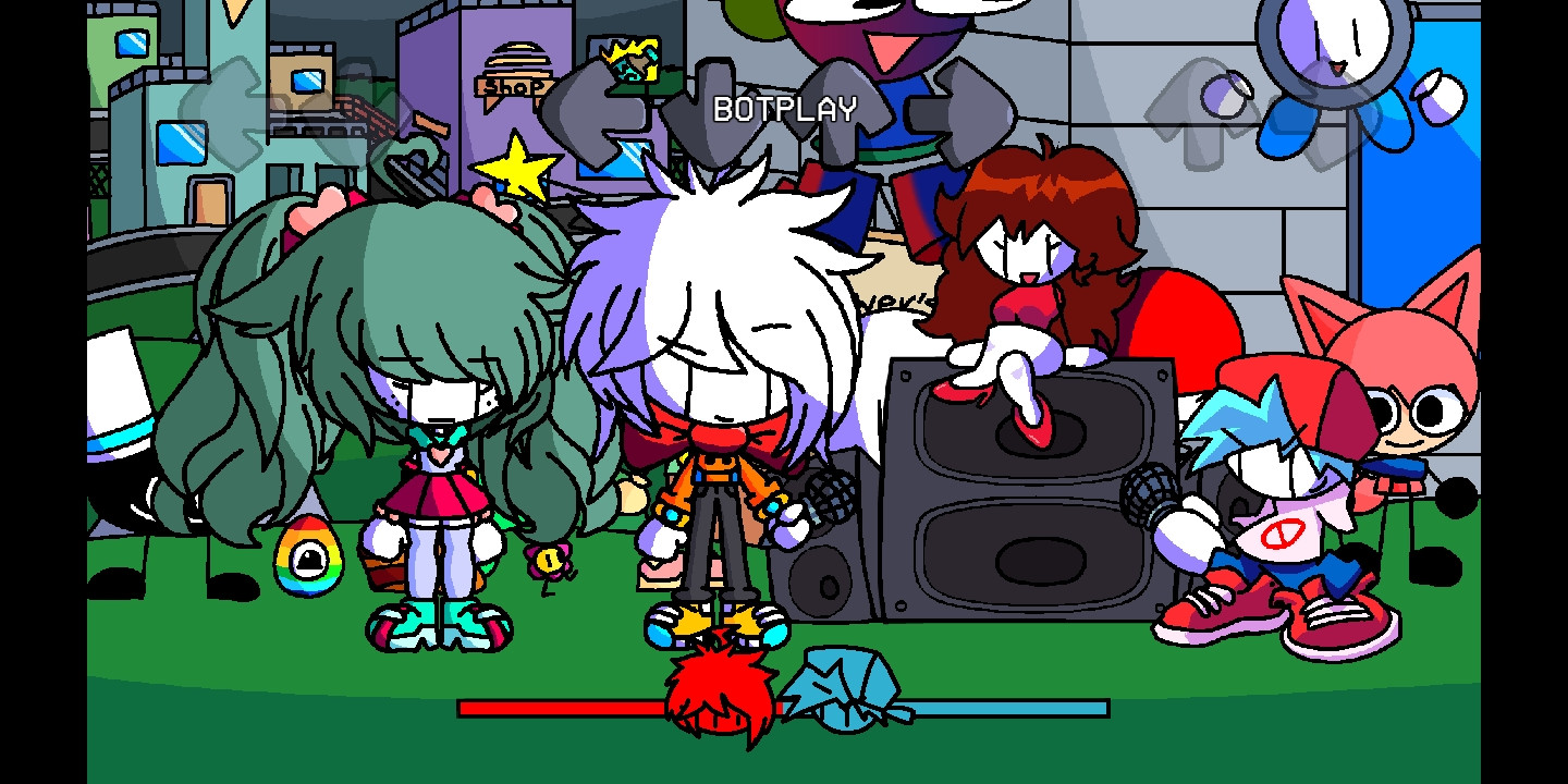 FNF VS Stick Mod for Friday Night Funkin' | FNF Mods