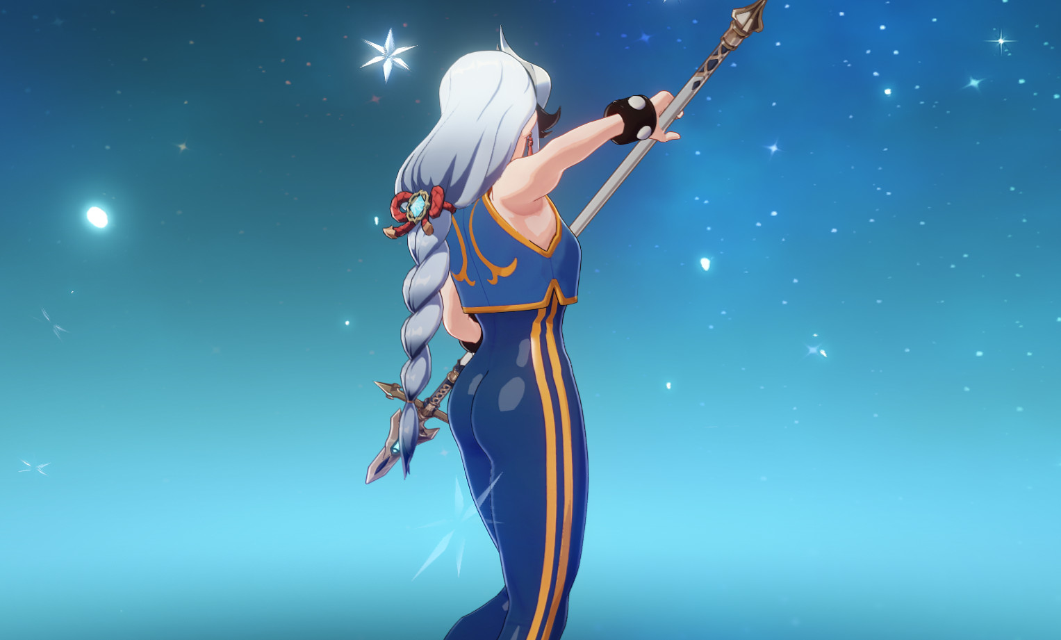 Chun-Li Shenhe! Mod for Genshin Impact | GI Mods