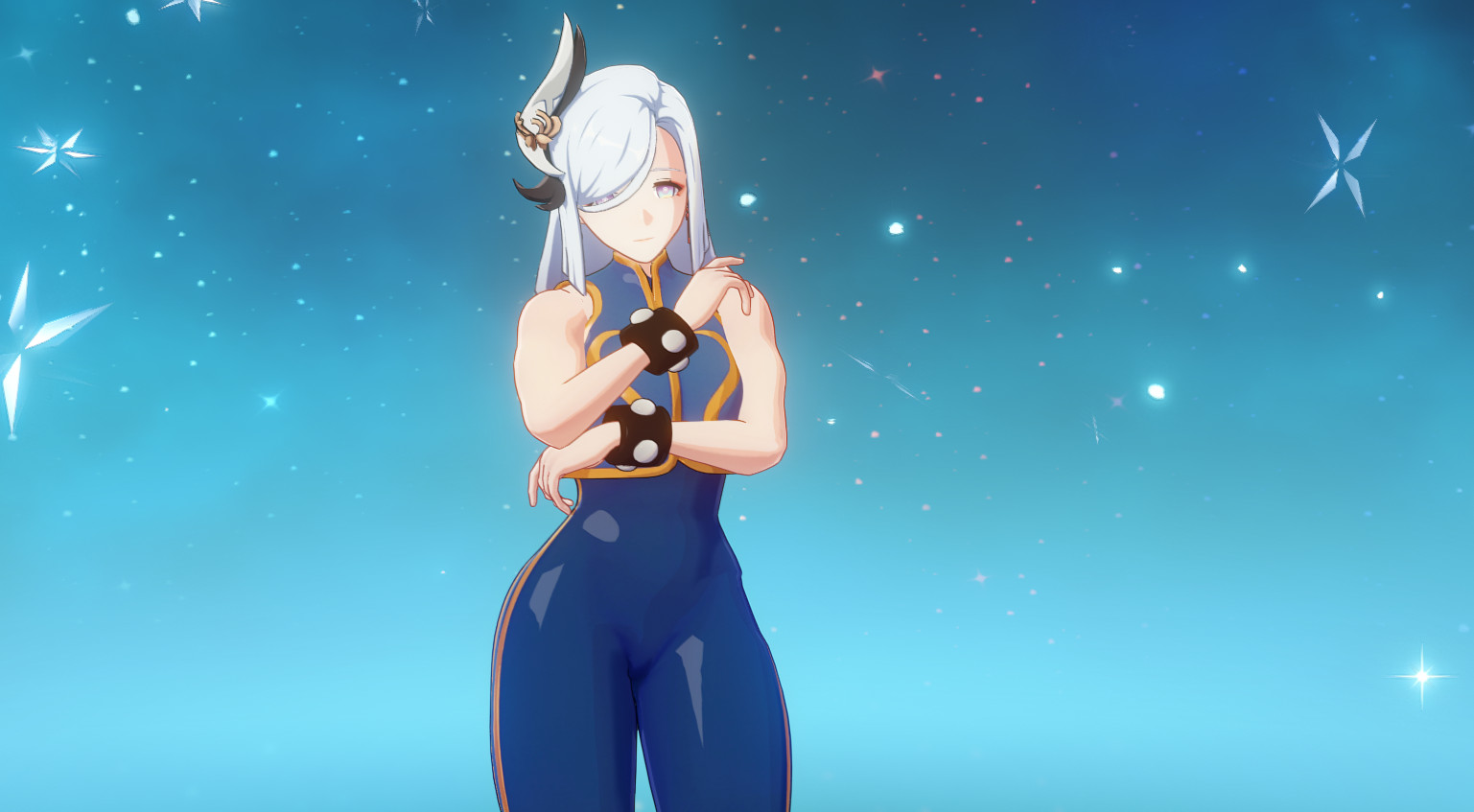 Chun-Li Shenhe! Mod for Genshin Impact | GI Mods