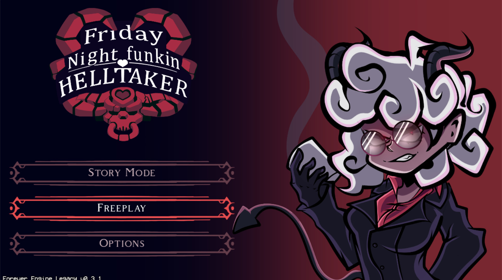 FnF X Helltaker Mod for Friday Night Funkin' | FNF Mods