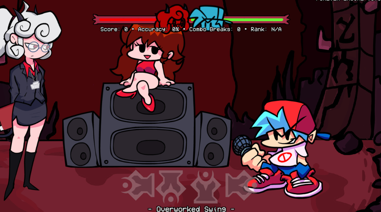 FnF X Helltaker Mod for Friday Night Funkin' | FNF Mods