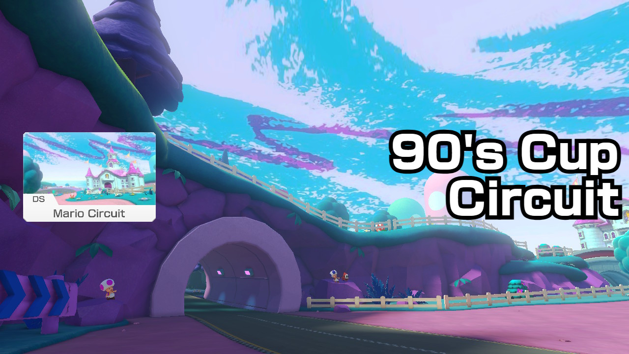 90's Cup Circuit Mod for Mario Kart 8 Deluxe | MK8D Mods