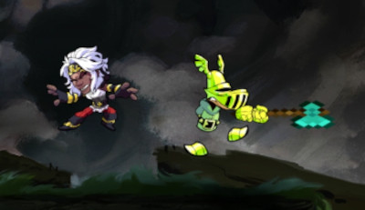 Diamond axe over soul cleaver (Ancient Azoth axe) Mod for Brawlhalla ...