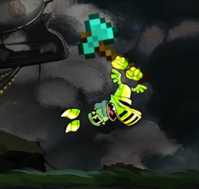 Diamond axe over soul cleaver (Ancient Azoth axe) Mod for Brawlhalla ...