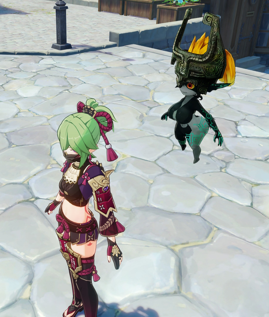 Thicc midna as Shiki Mod for Genshin Impact | GI Mods