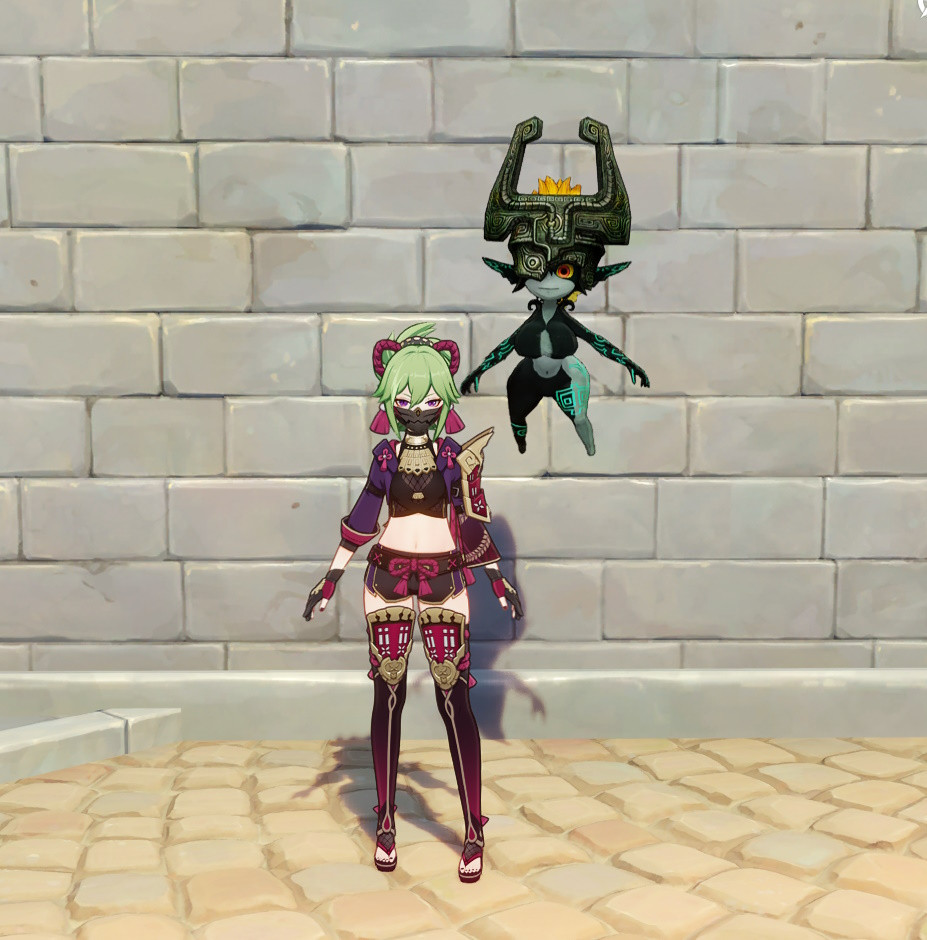 Thicc midna as Shiki Mod for Genshin Impact | GI Mods