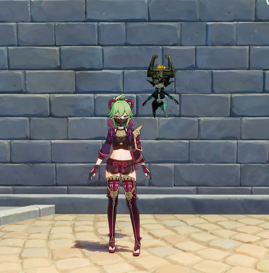 Thicc midna as Shiki Mod for Genshin Impact | GI Mods