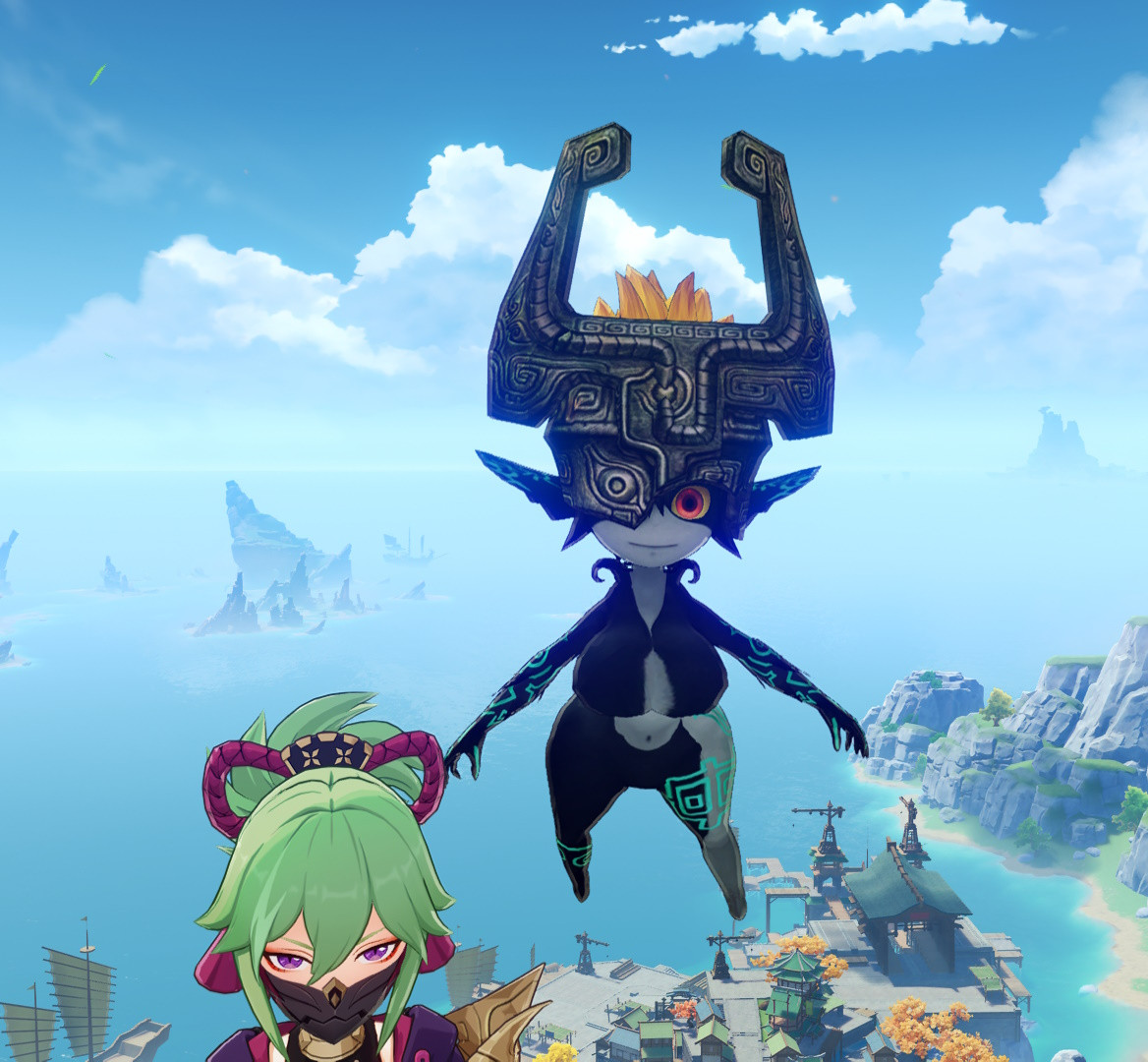 Thicc midna as Shiki Mod for Genshin Impact | GI Mods