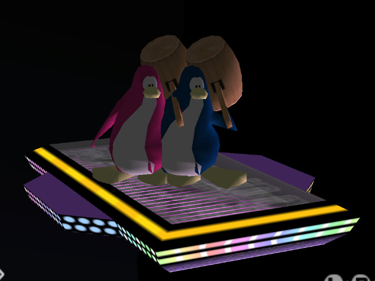 Club Penguin Penguin over Ice Climbers Mod for Super Smash Bros. Melee ...