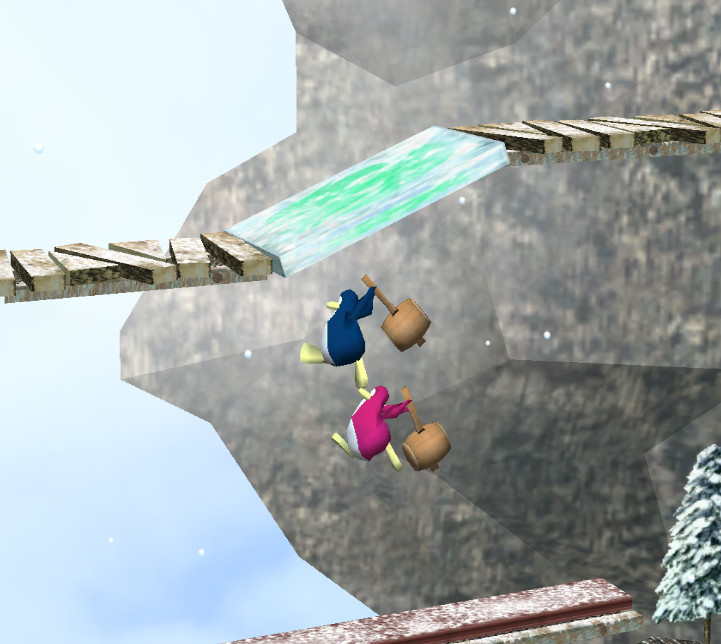 Club Penguin Penguin over Ice Climbers Mod for Super Smash Bros. Melee ...
