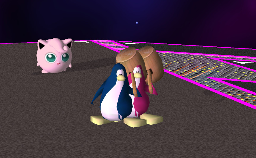 Club Penguin Penguin over Ice Climbers Mod for Super Smash Bros. Melee ...