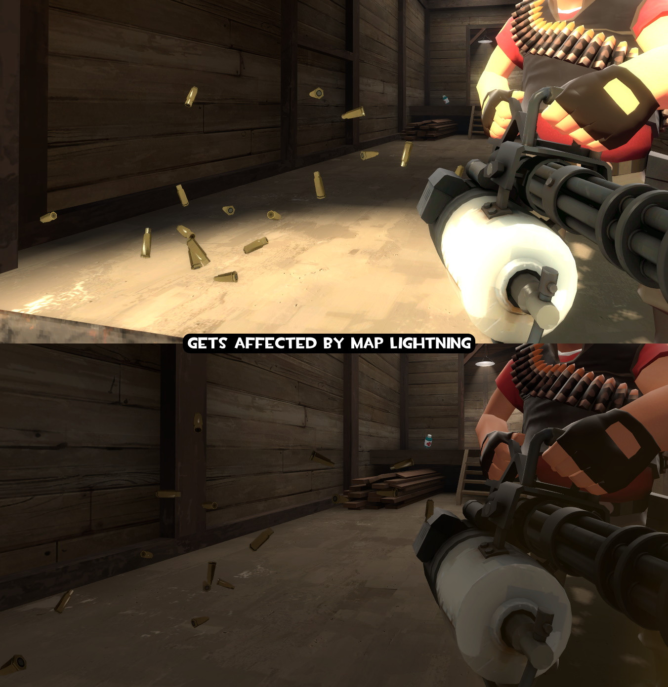 Minigun Casing Improvement Mod for Team Fortress 2 | TF2 Mods
