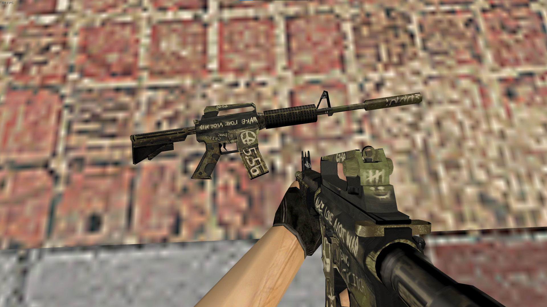 Default M4A1-S Flashback On MW2019 Anims Mod for Counter-Strike 1.6 ...