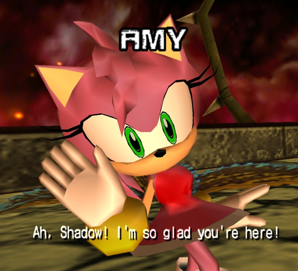 Edgy Amy (Sideshave) Mod for Shadow The Hedgehog | ShTH Mods