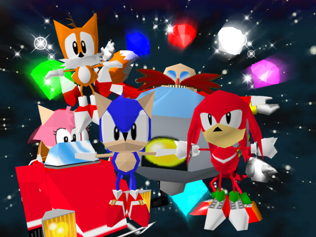 Real Saturn Textures Mod for Sonic R | SR Mods