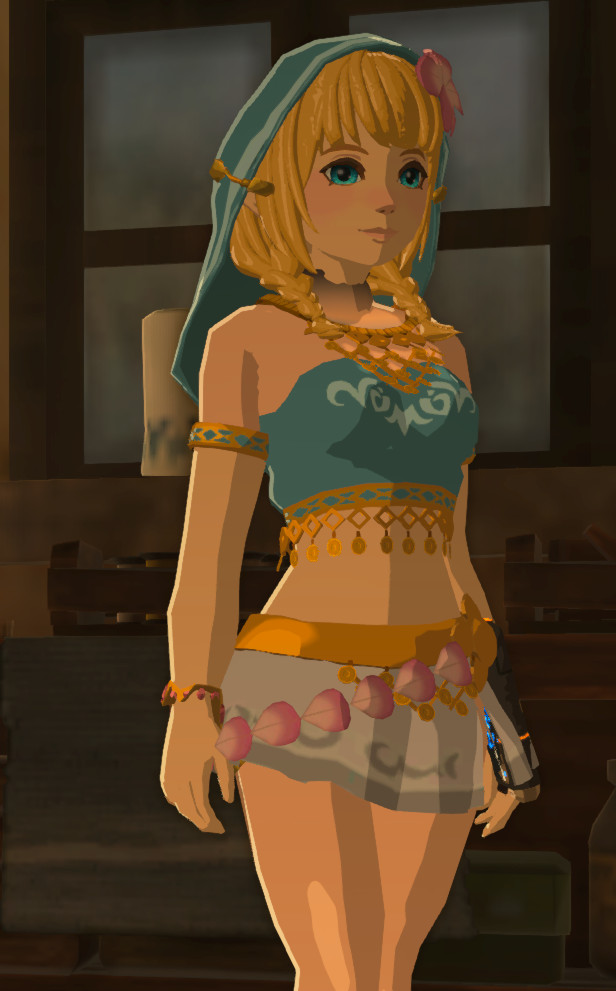 Classic Gerudo Vai Set - Linkle 3 Patch Mod for The Legend of Zelda: Breath of the Wild (WiiU ...