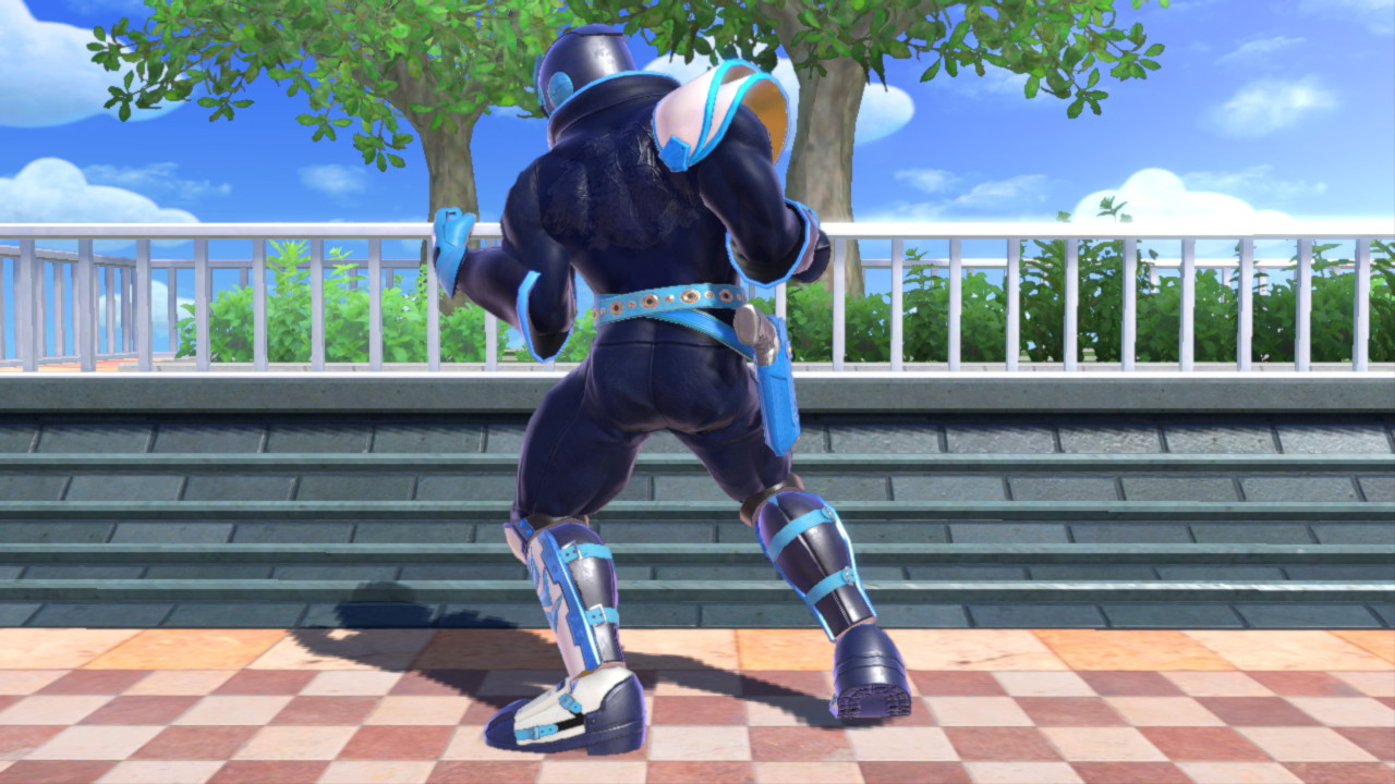 Tru Blu Capt. Falcon [Super Smash Bros. Ultimate] [Mods]
