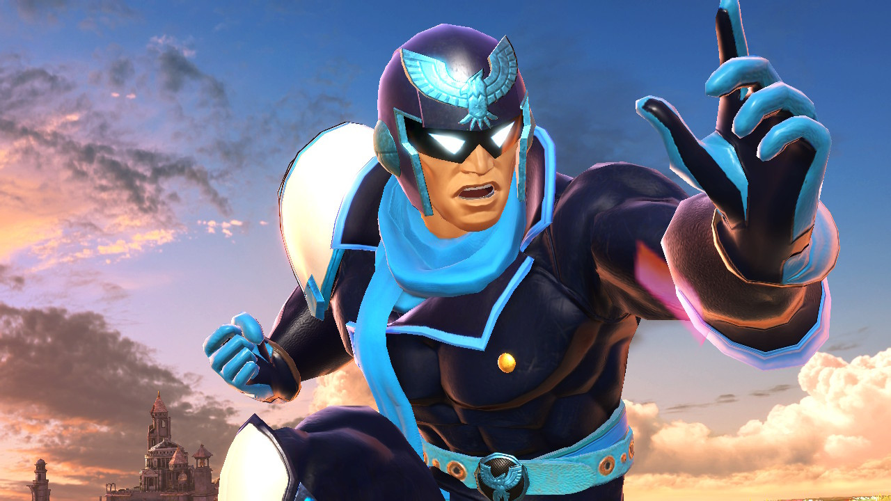Tru Blu Capt. Falcon [Super Smash Bros. Ultimate] [Mods]