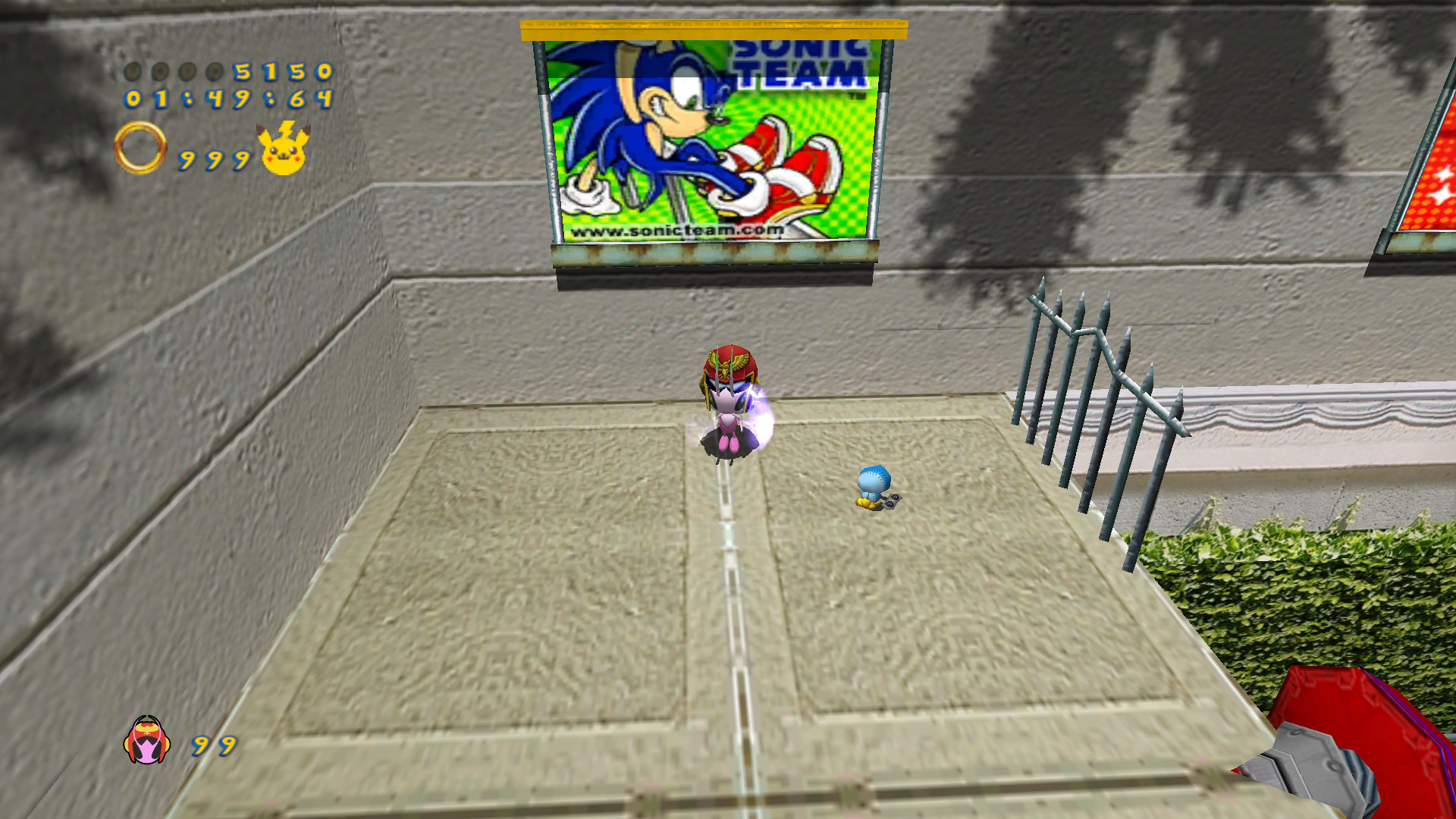 Pokemon HUD Mod for Sonic Adventure 2 | SA2 Mods